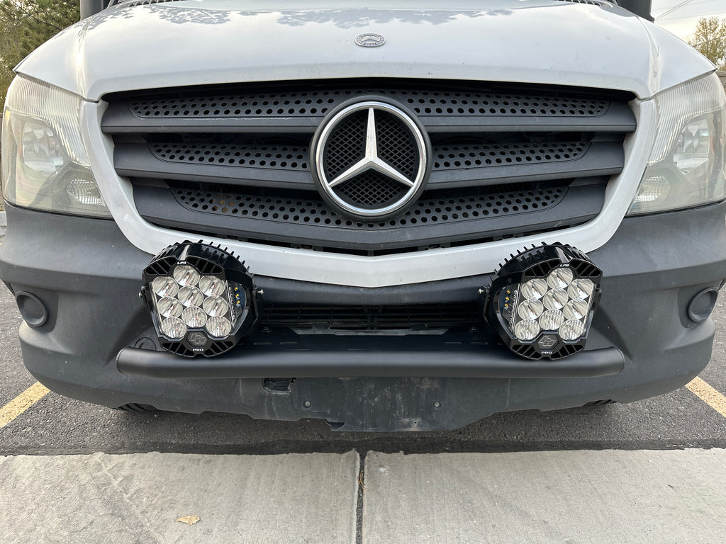 Bar Rack for Mercedes Sprinter Vans Light Bar, Nudge Bar and Brush Gua ...